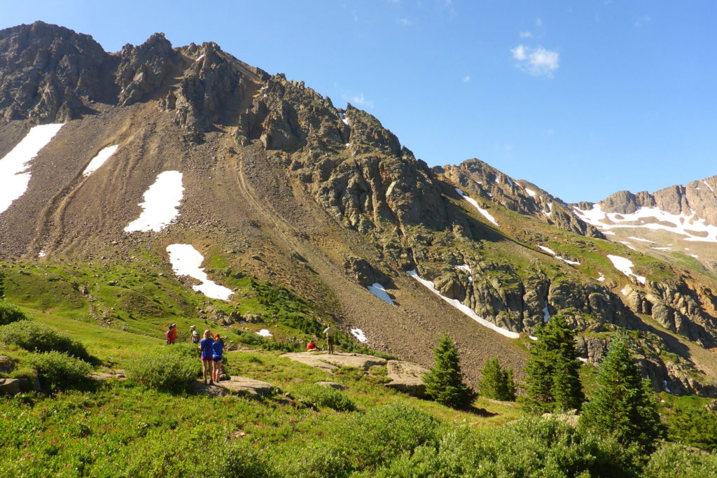 Chicago Basin Backpacking, SW Colorado, Needleton Train, Needle Creek