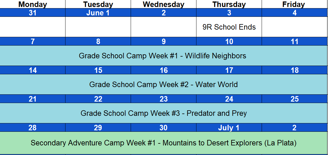 Durango Day Camps and Summer Camps - SJMA